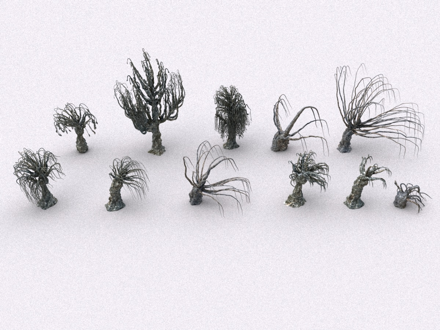 Alien forest tree 3D - TurboSquid 1395269