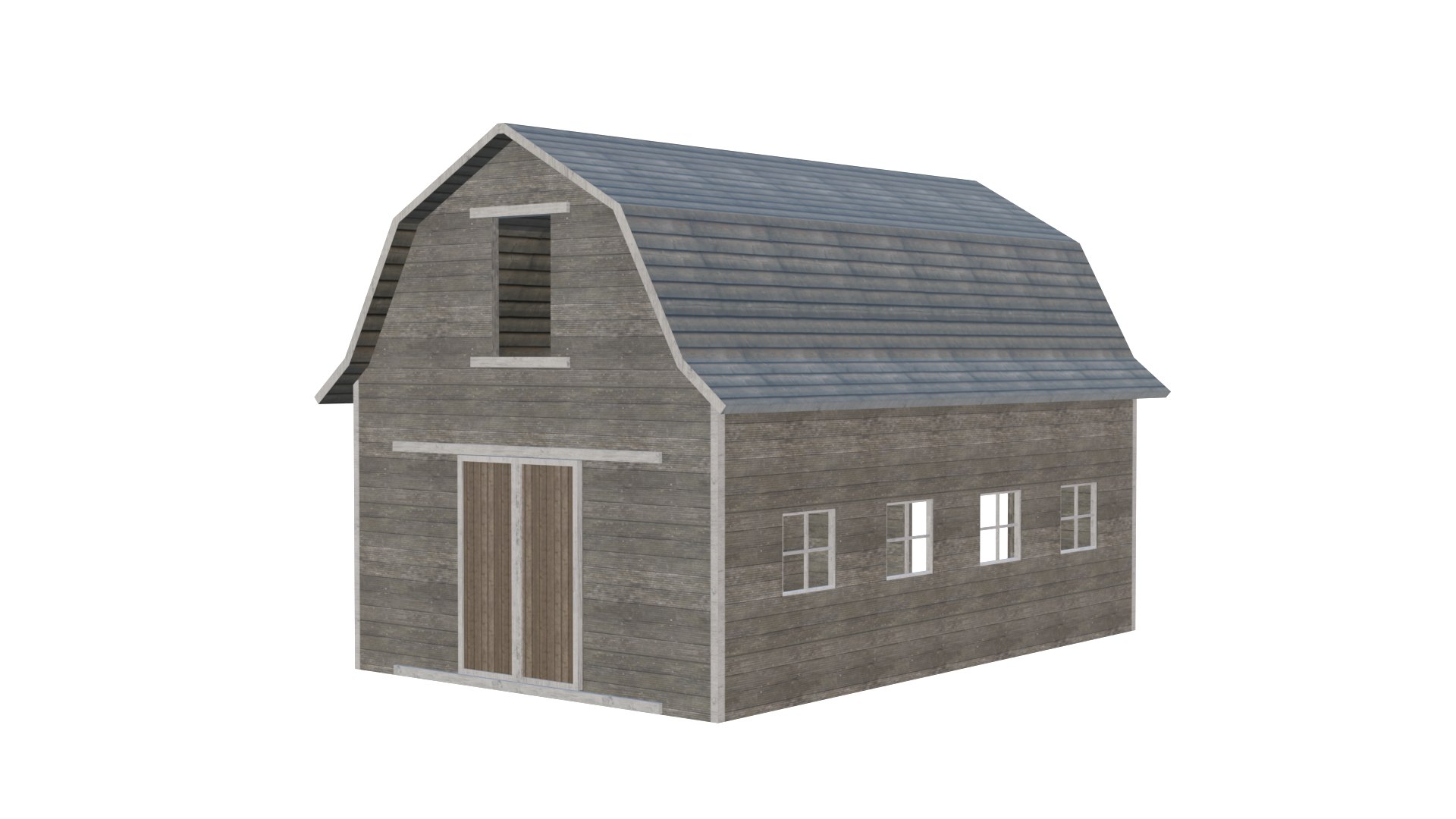 Low Poly Barn 3D Model 3D Model - TurboSquid 2297898