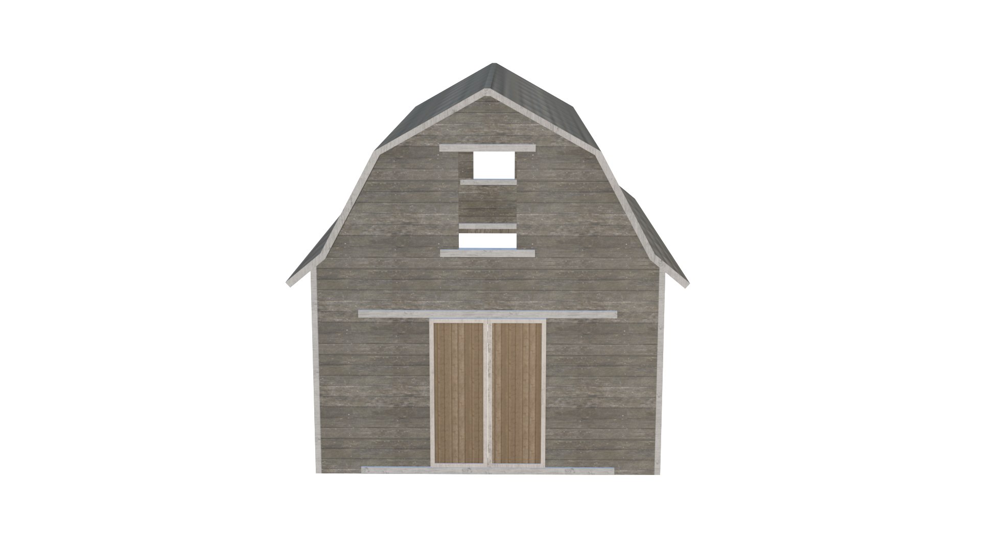 Low Poly Barn 3D Model 3D Model - TurboSquid 2297898