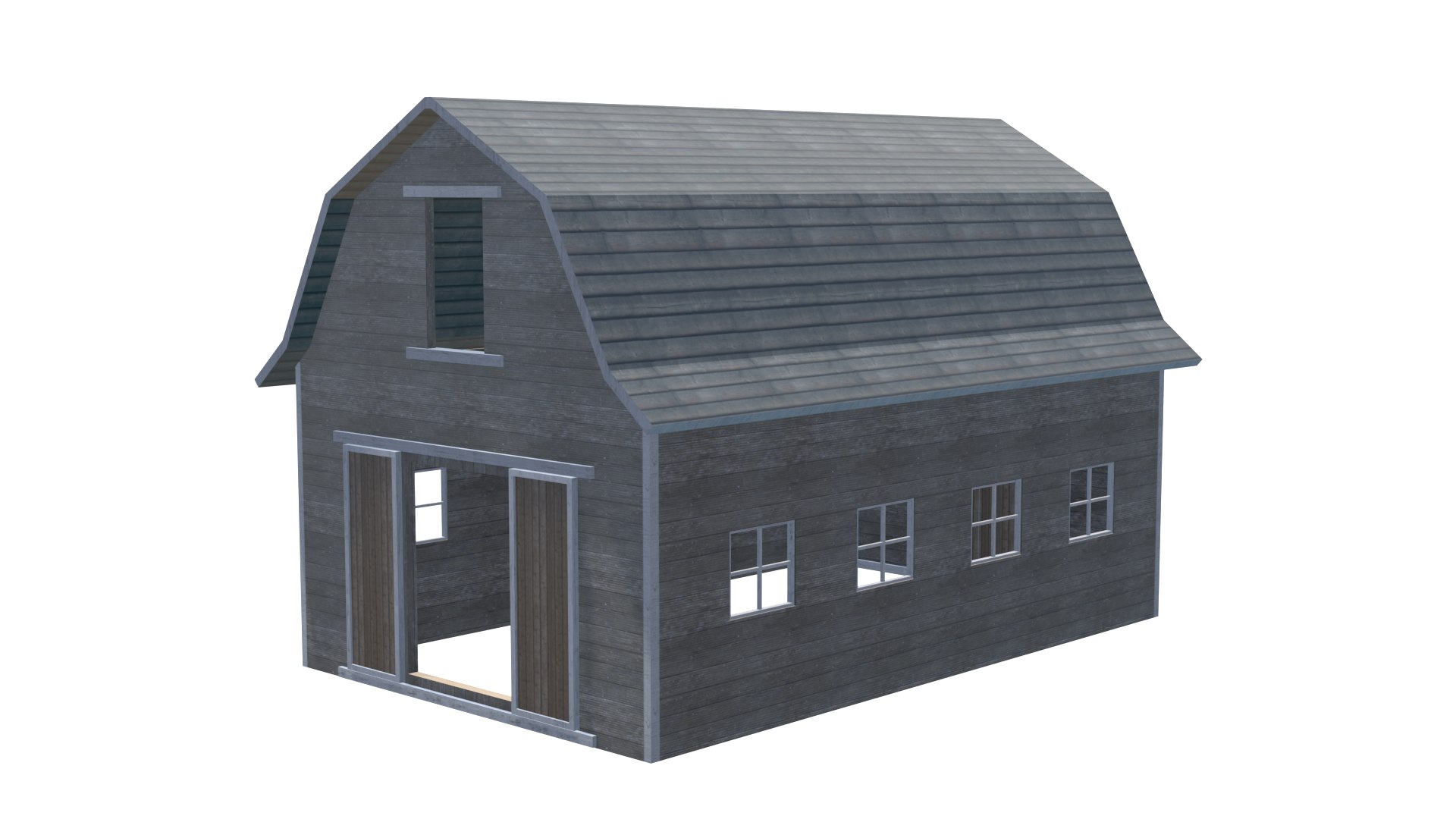 Low Poly Barn 3D Model 3D Model - TurboSquid 2297898