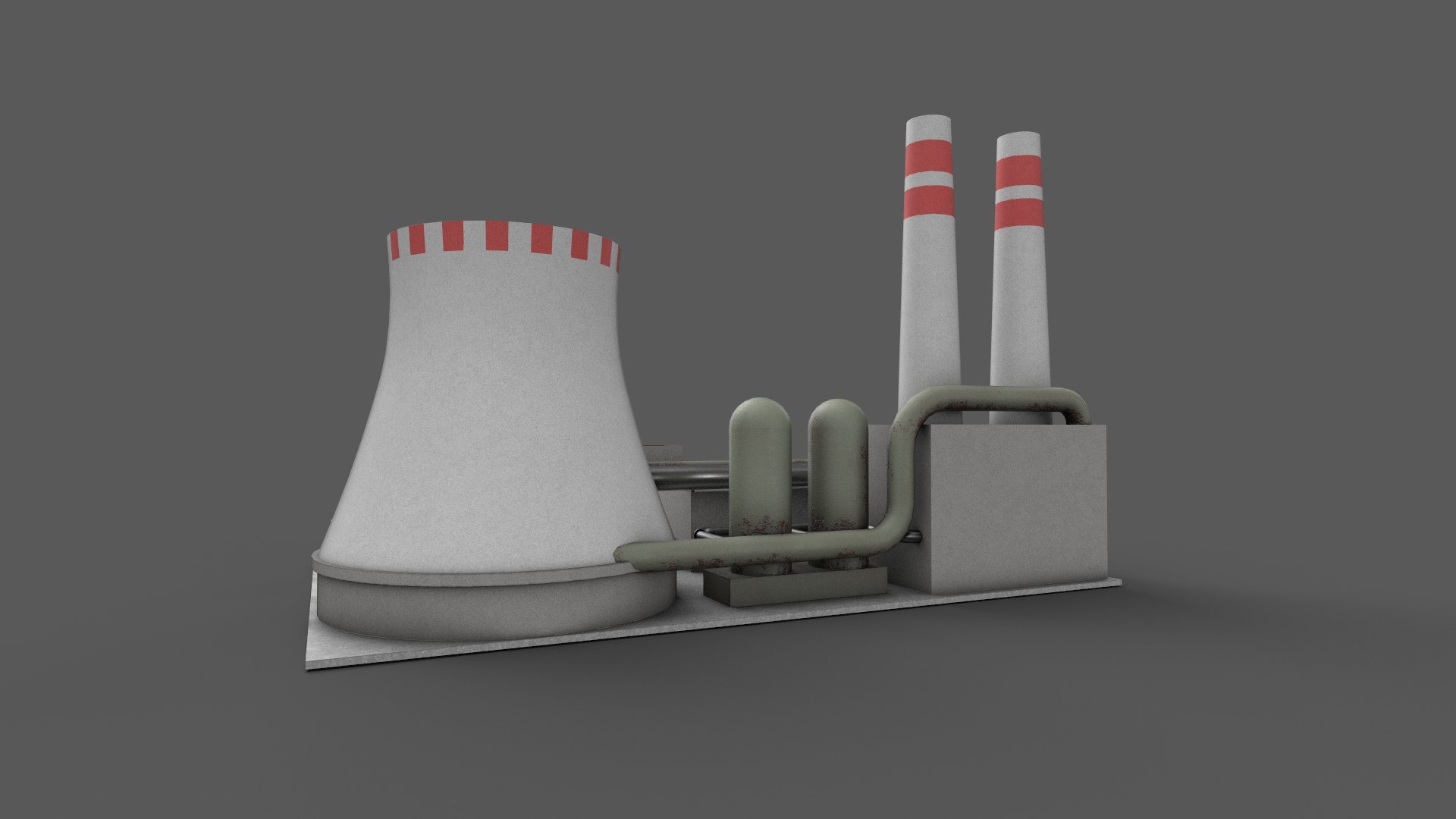 Power Plant 3D Model - TurboSquid 1599023