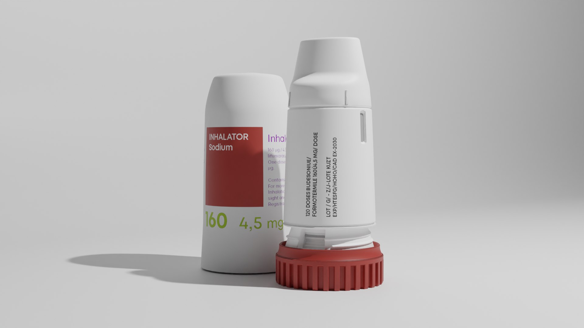 Asthma Inhaler 3D Model 3D Model - TurboSquid 2252683