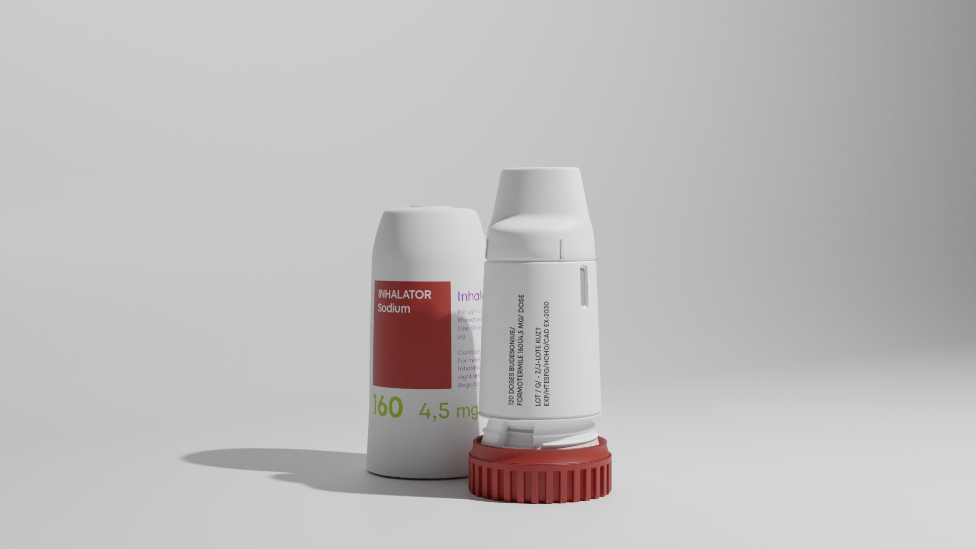 Asthma Inhaler 3D Model 3D Model - TurboSquid 2252683