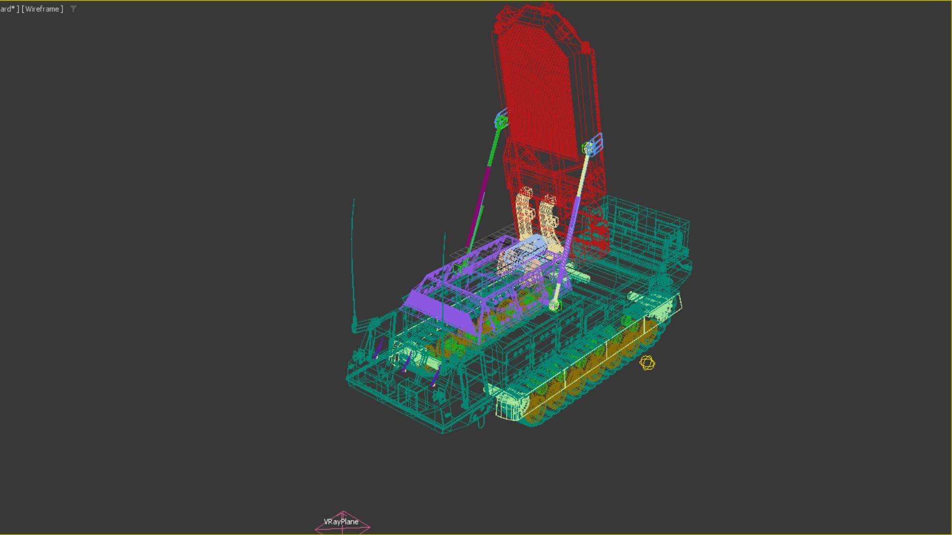 3D Surface-to-air Missile System Unity Hdrp - TurboSquid 2209672