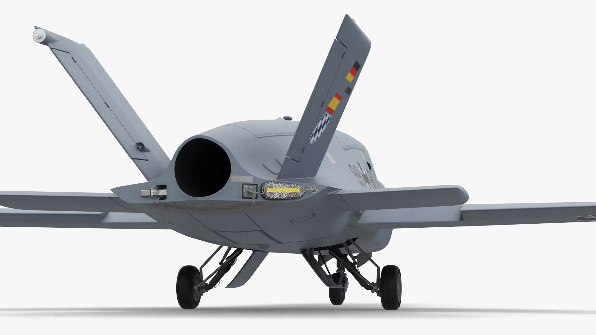 Jet Powered UAV EADS Barracuda 3D Model - TurboSquid 2261391
