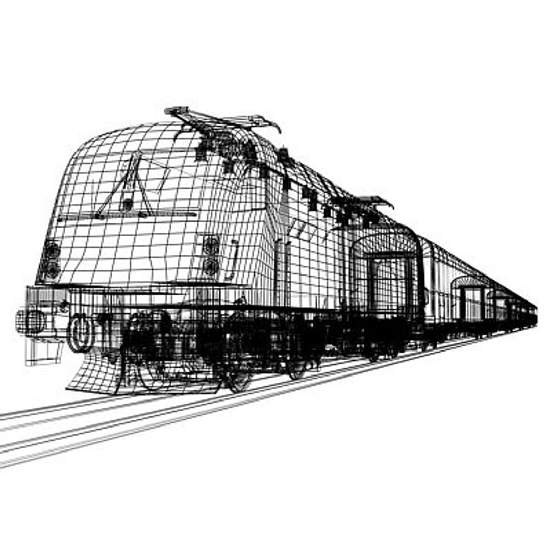 Locomotive Taurus 3d Model