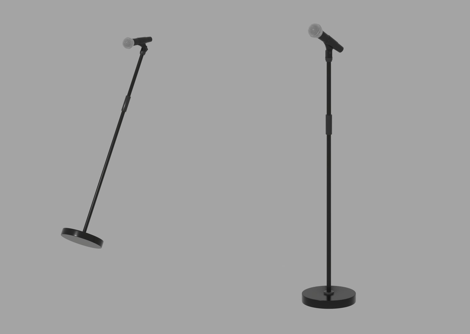 3D Microphone Stand - TurboSquid 2197237