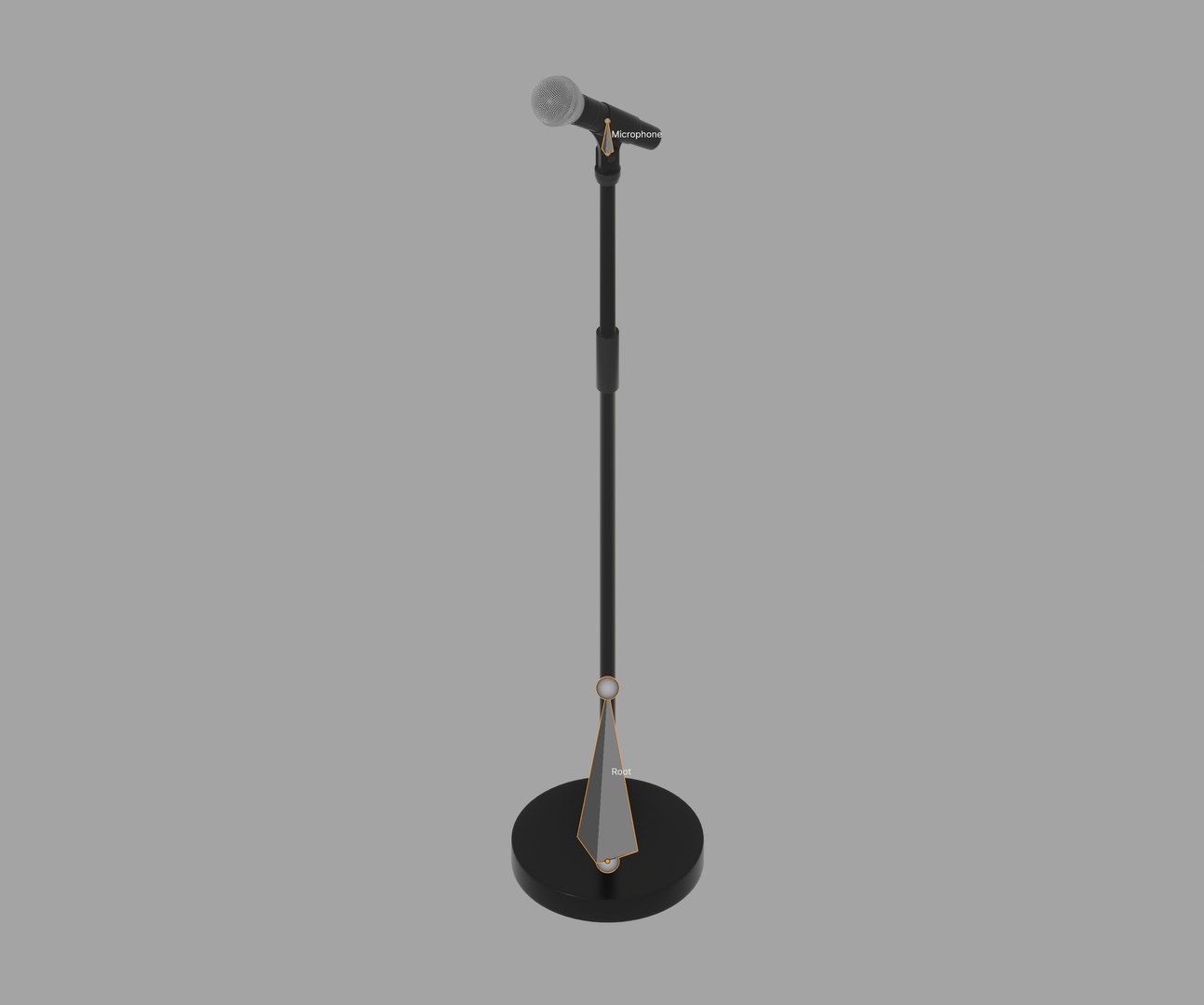 3D Microphone Stand - TurboSquid 2197237