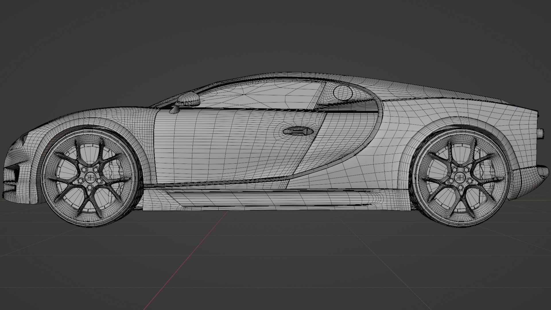 3D Model Bugatti Chiron Carbon Fiber - TurboSquid 2064764