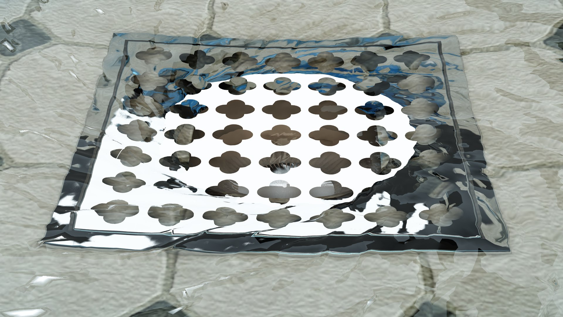 Bathroom Water Drain 3d Model