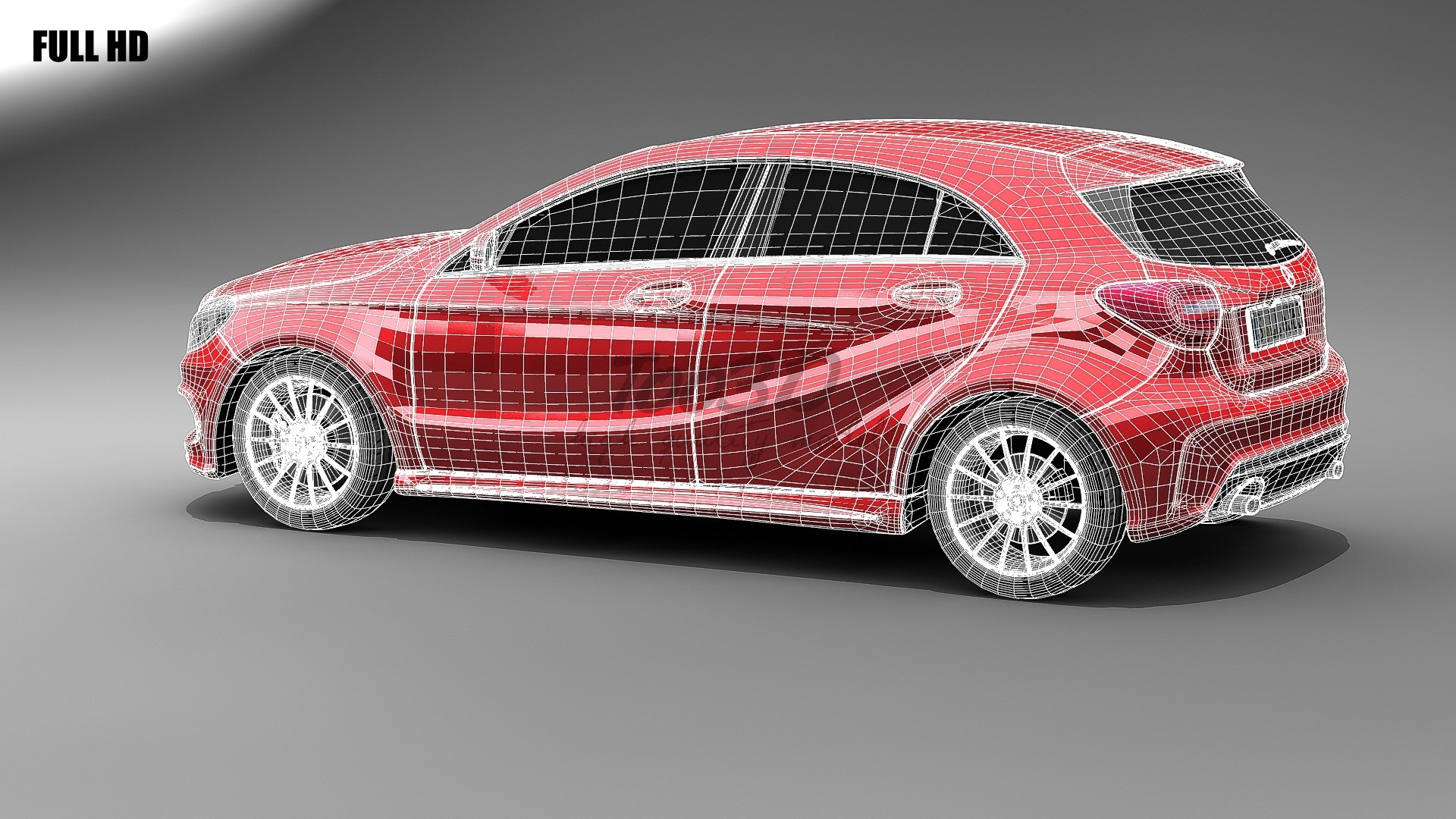 3d Mercedes Class L2 Model