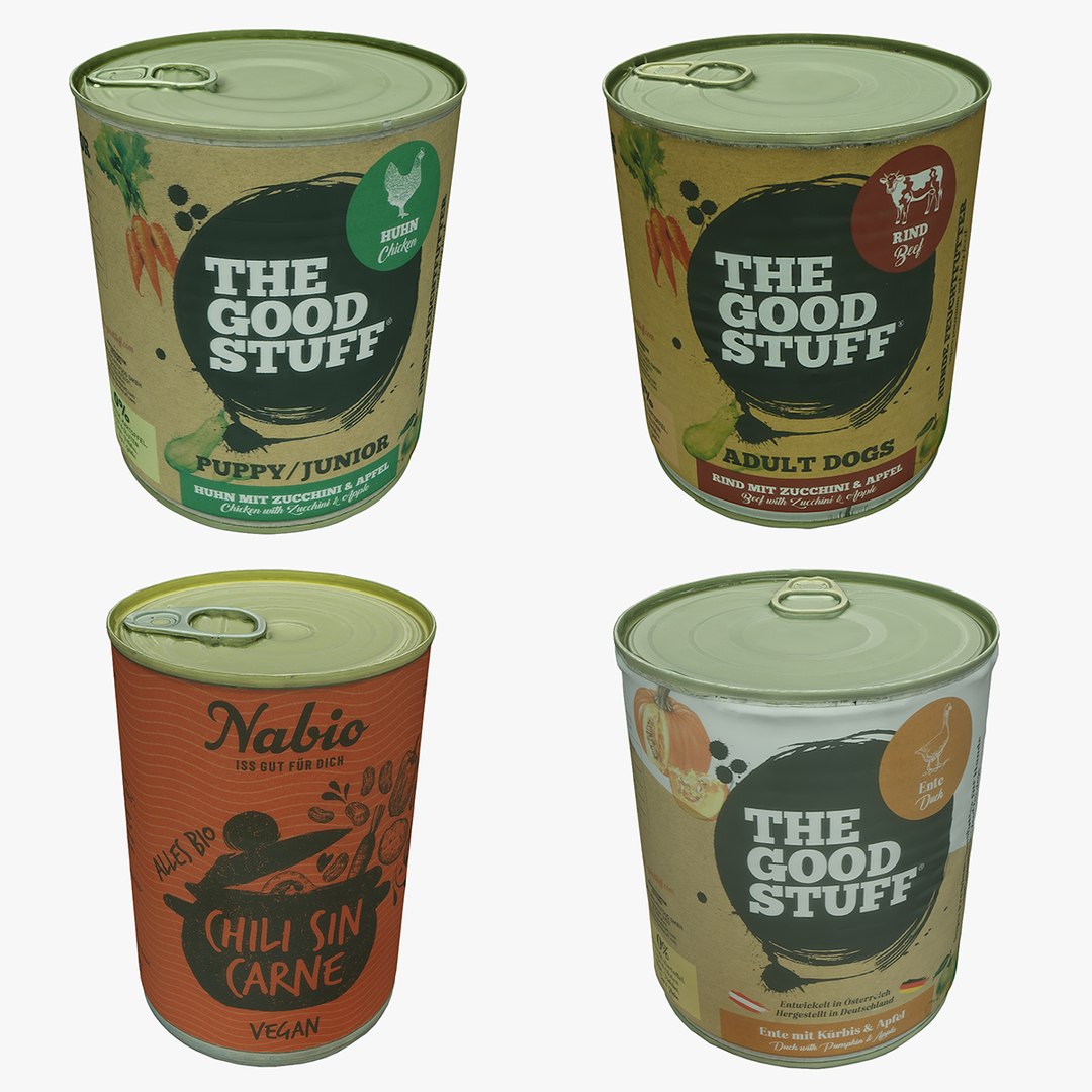 3D Packaging collection Canned Goods model - TurboSquid 2164653