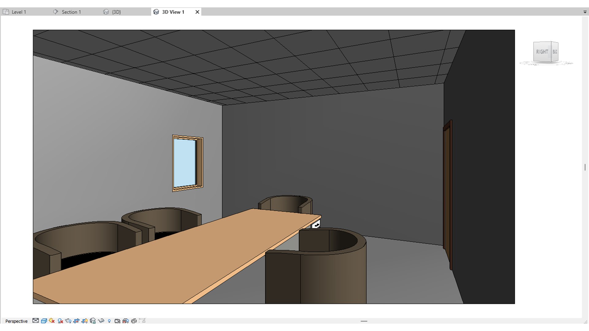 Conference Room Template 3D Model - TurboSquid 2272605