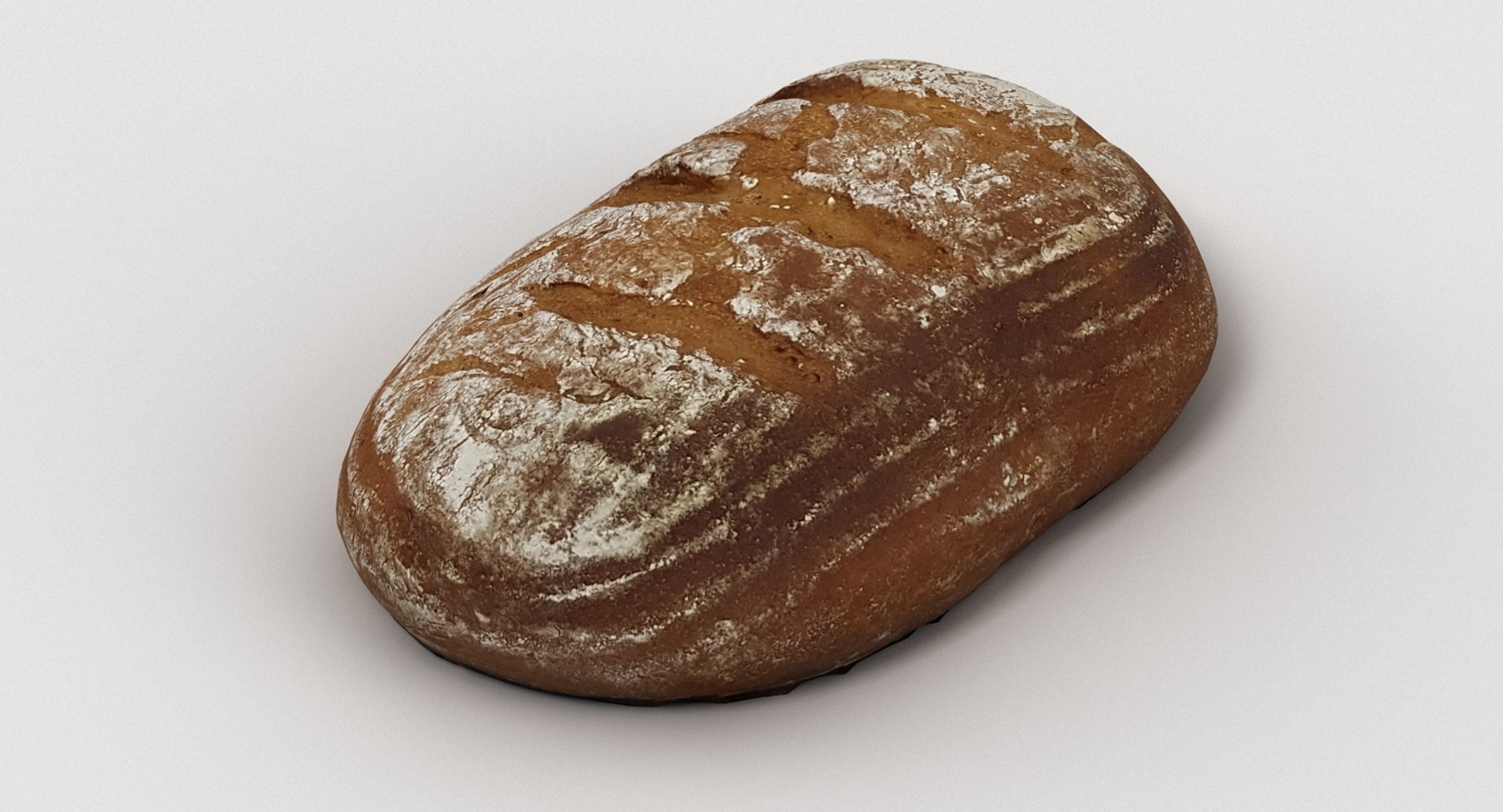 Loaf Bread 3D Model - TurboSquid 1313646