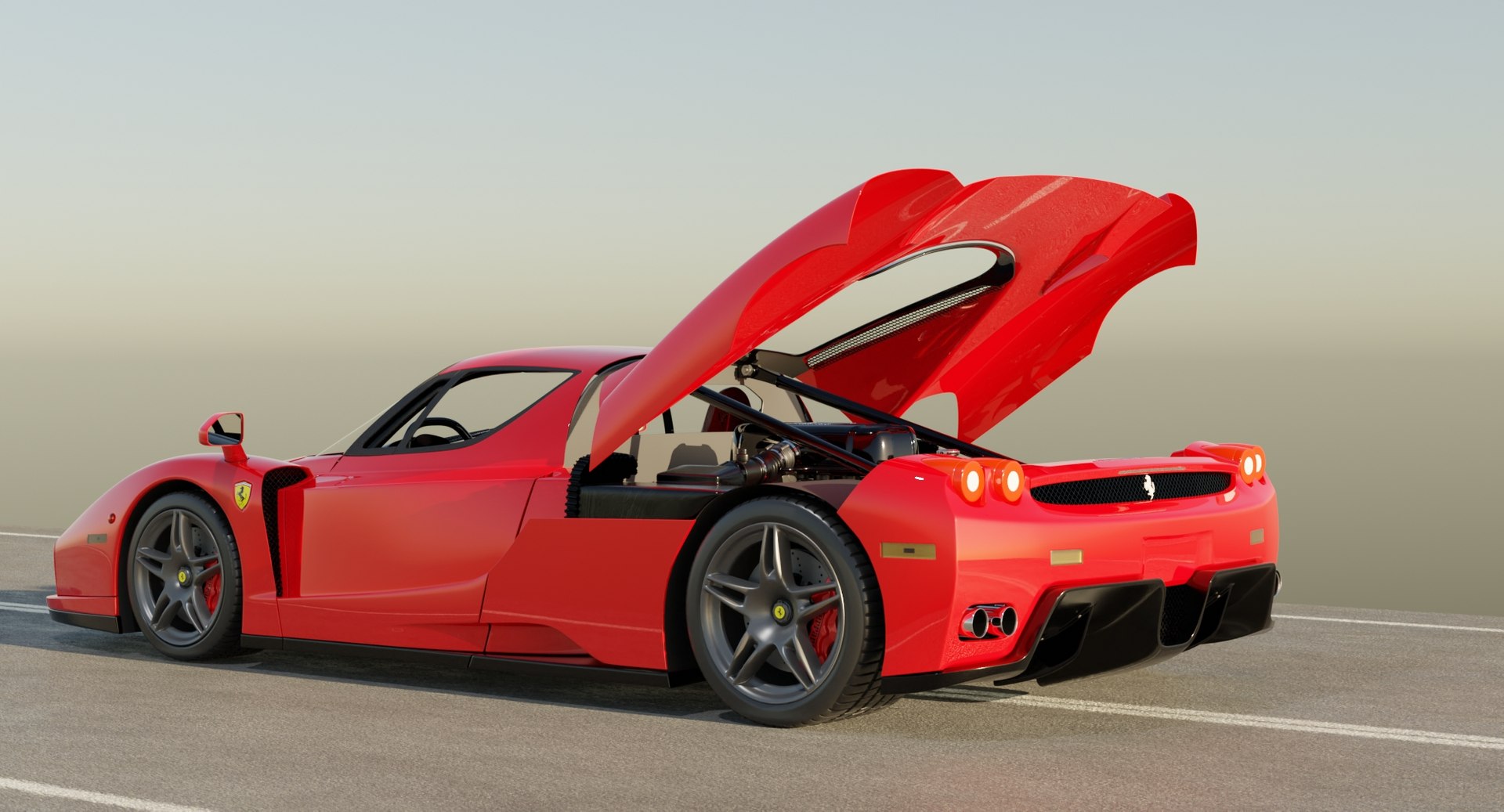 FERRARI ENZO model - TurboSquid 2166496