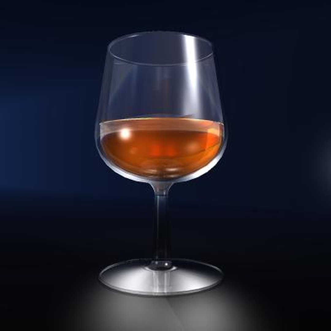 3dsmax Brandy Snifter