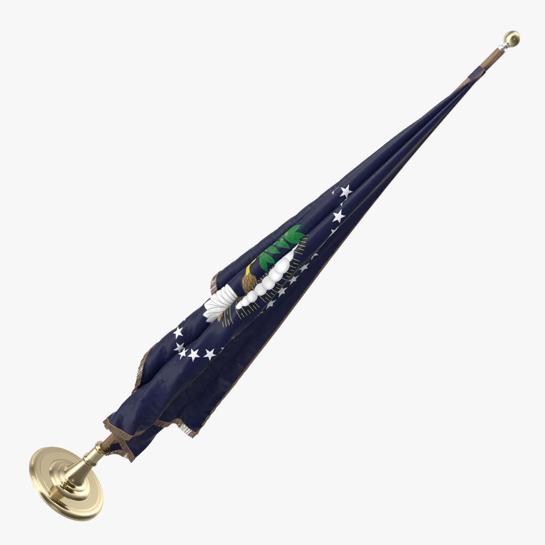 3D Oval Office Flags Usa Model - TurboSquid 1150413