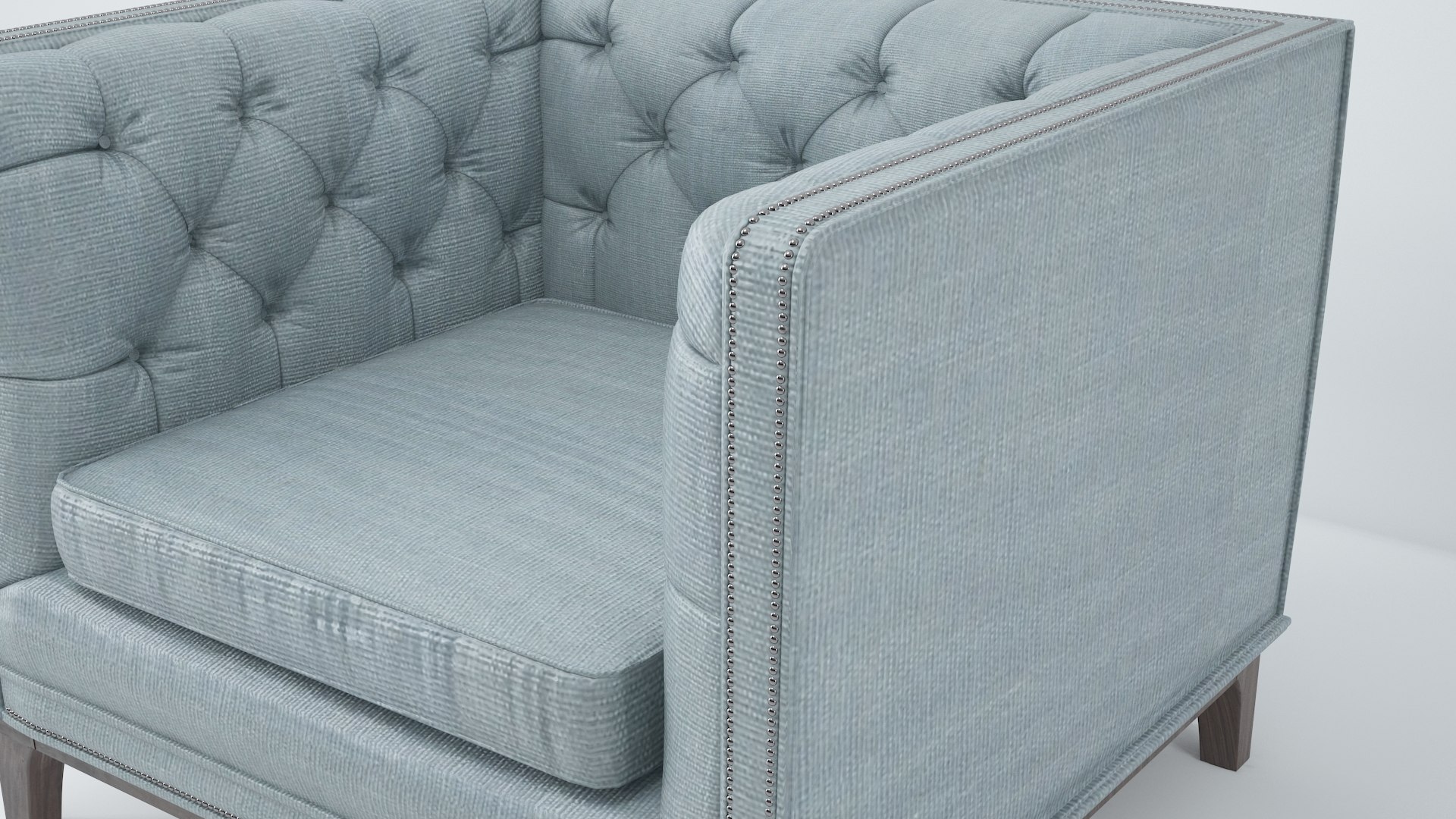 3D Model Ethan Allen Anderson Chair Fabric - TurboSquid 1962496