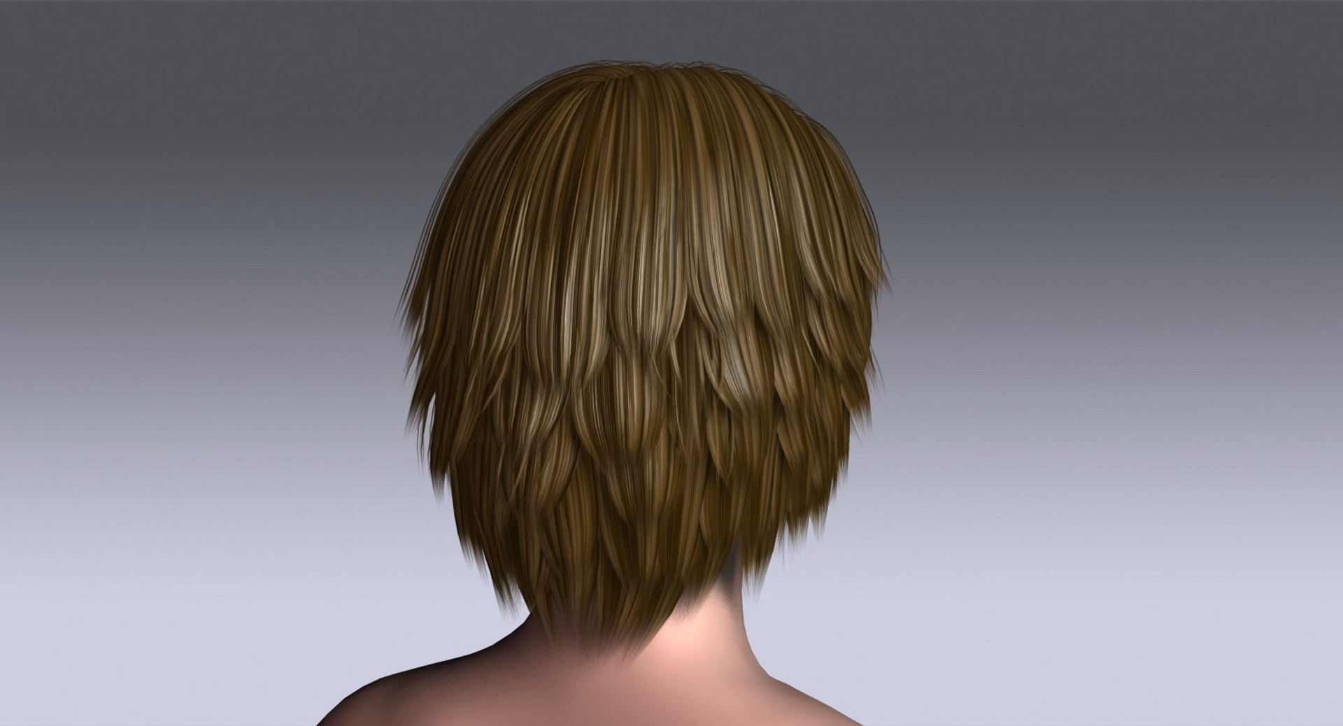 3D Hairstyle 2 Hair - TurboSquid 1160065