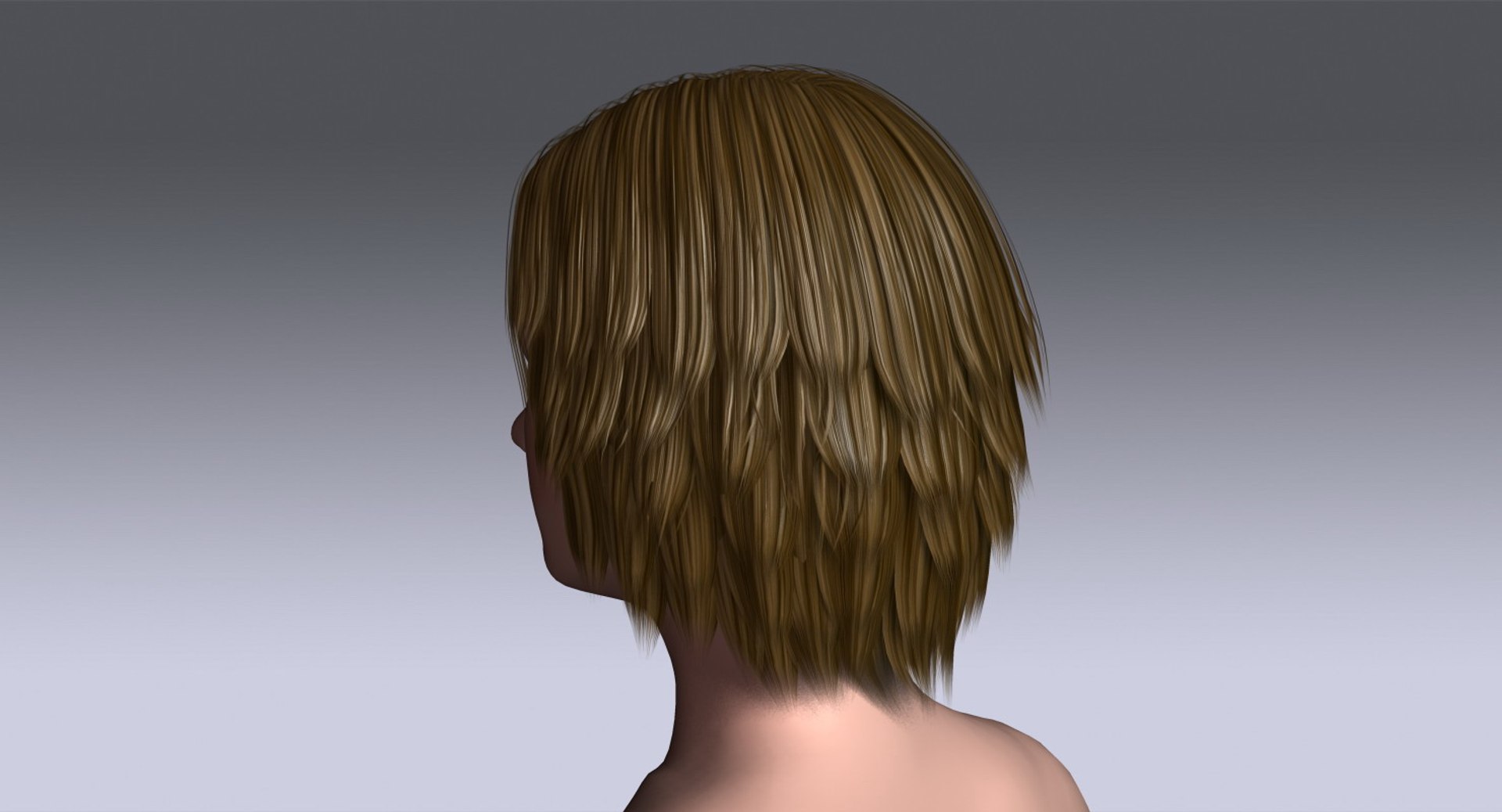 3D Hairstyle 2 Hair - TurboSquid 1160065