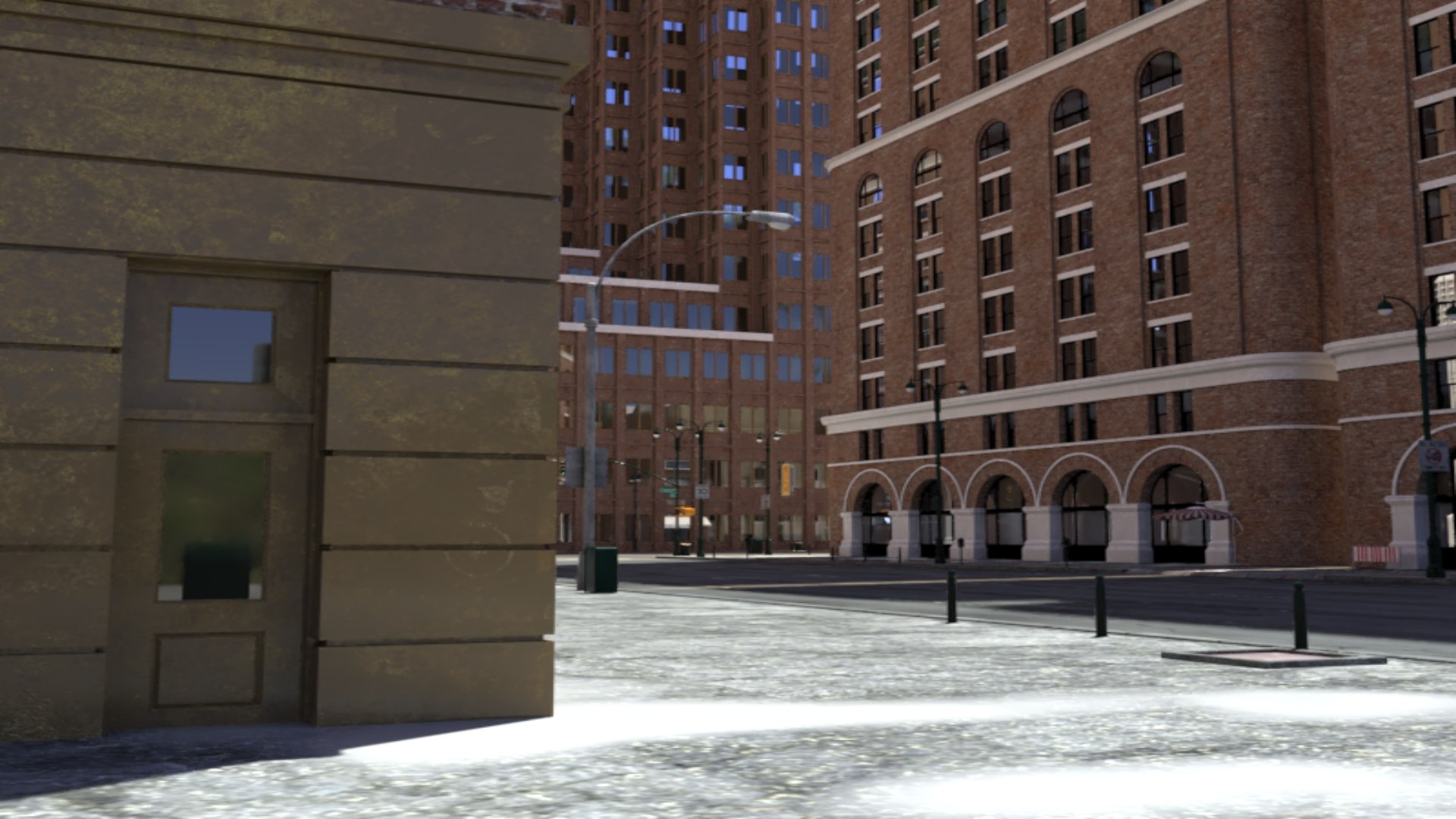 STREET BUILDING 3D Model - TurboSquid 1717923