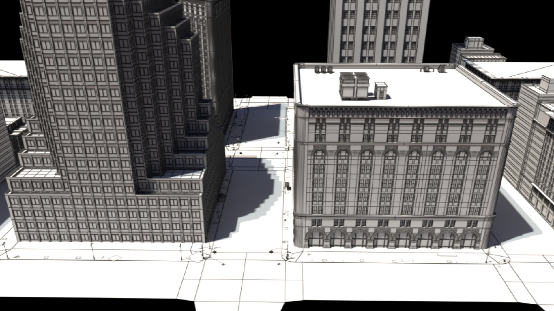 STREET BUILDING 3D Model - TurboSquid 1717923