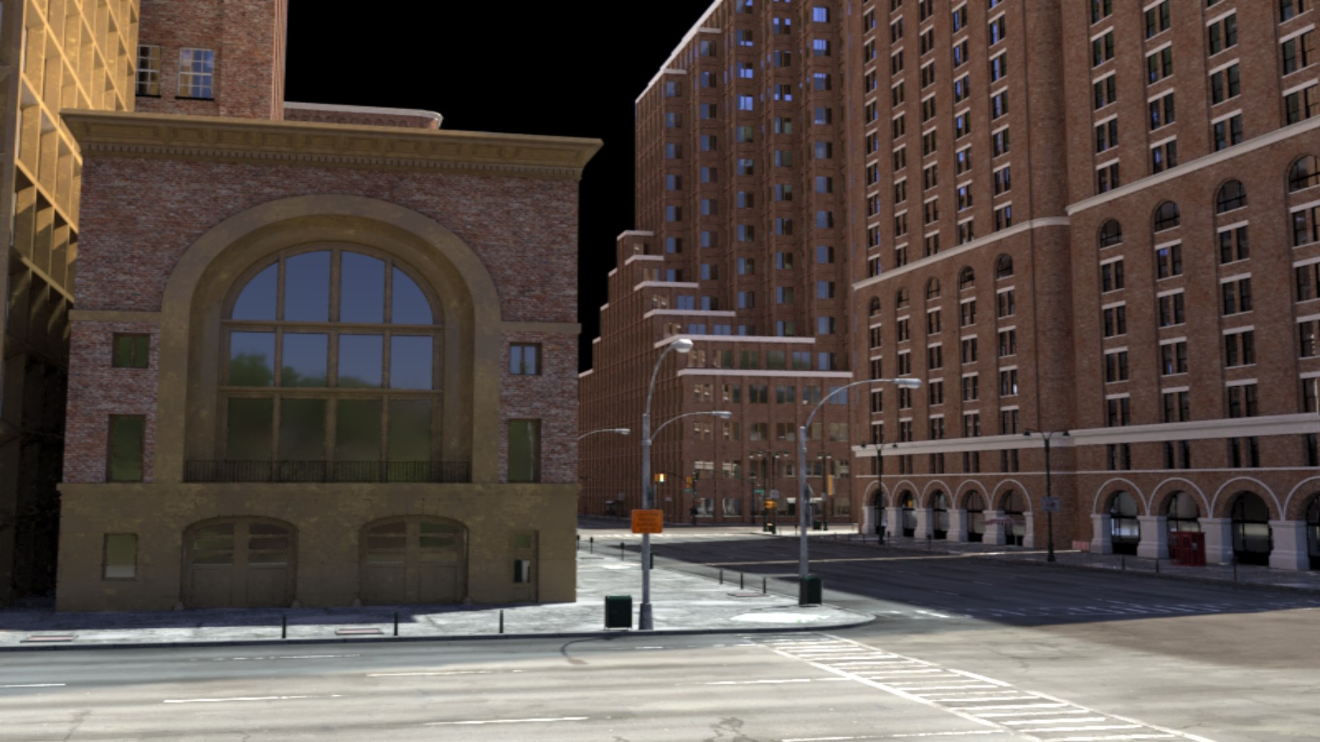 STREET BUILDING 3D Model - TurboSquid 1717923