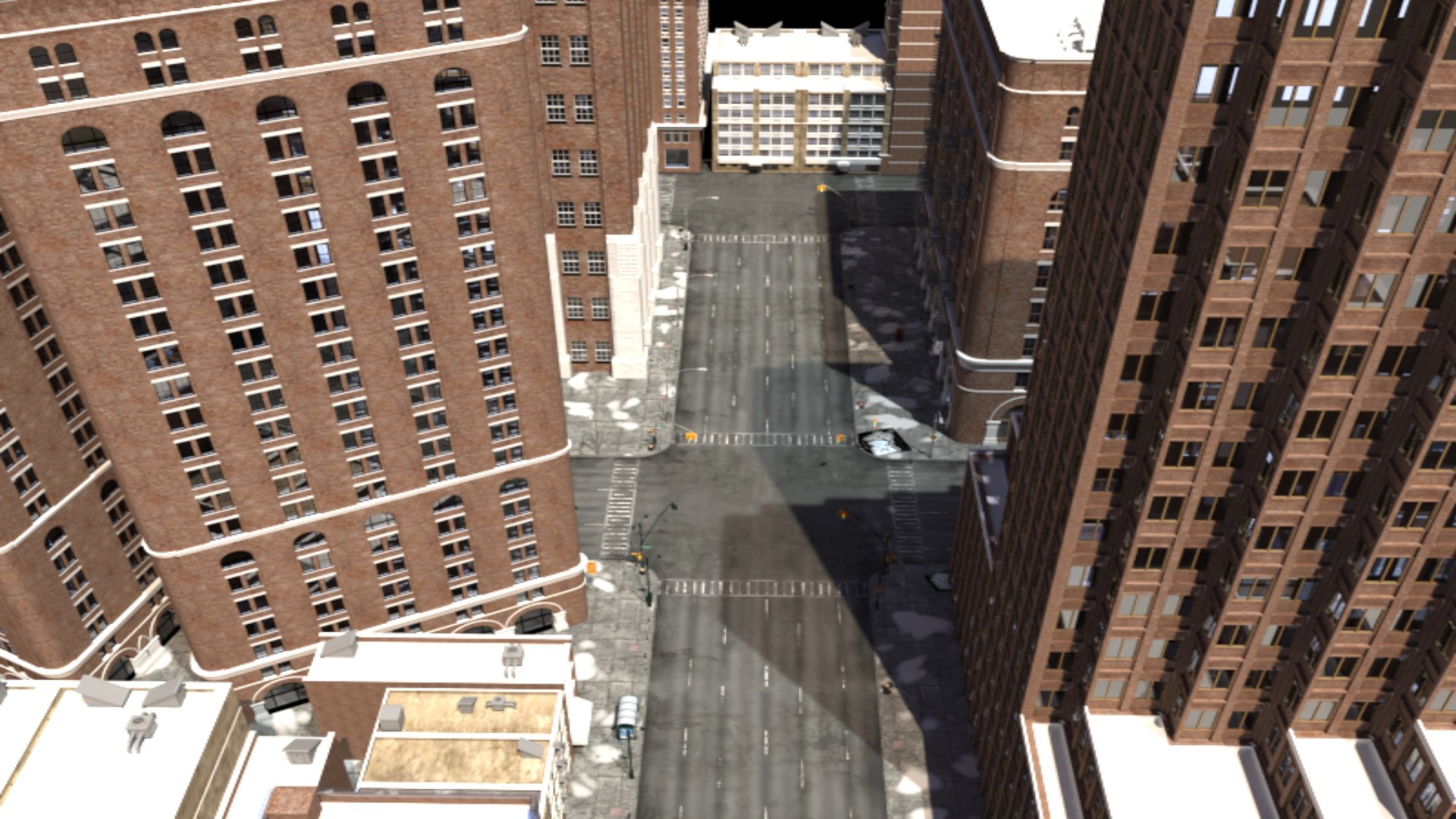 STREET BUILDING 3D Model - TurboSquid 1717923