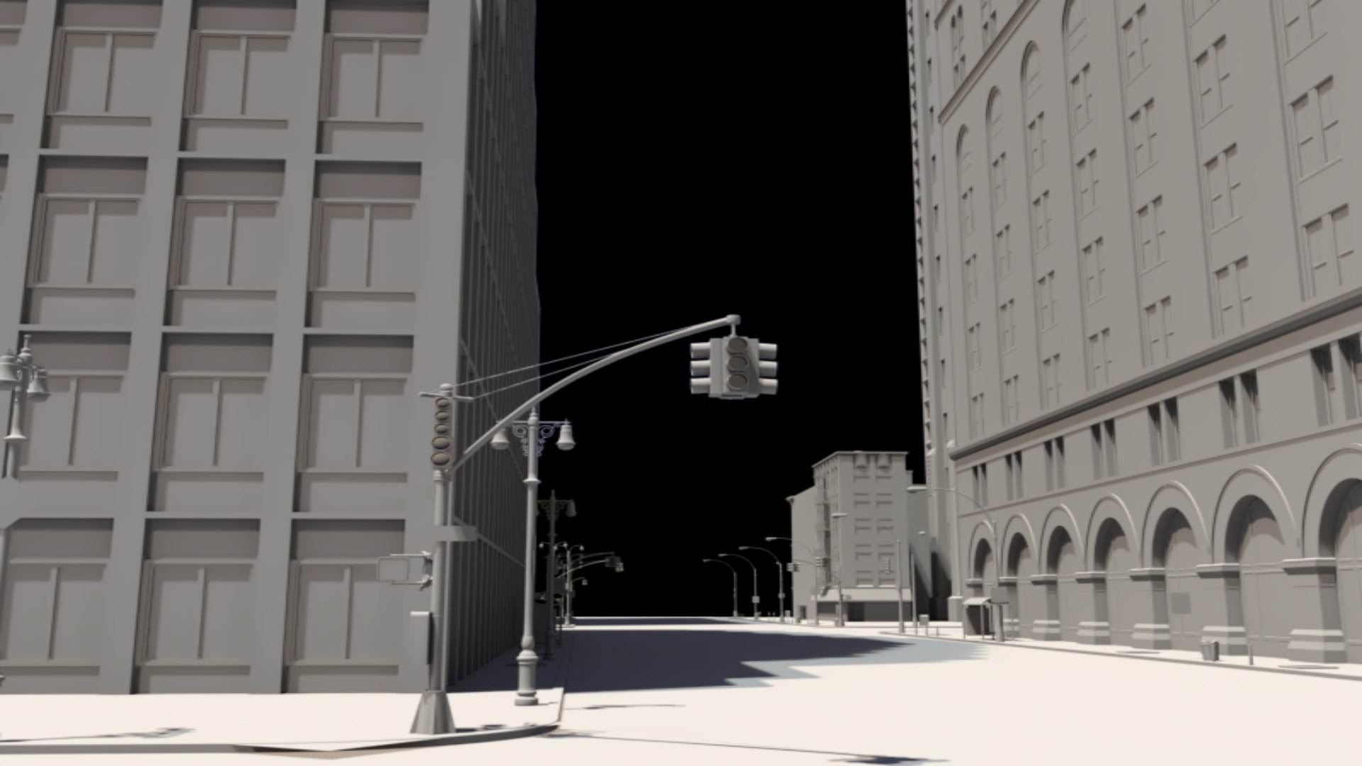 STREET BUILDING 3D Model - TurboSquid 1717923