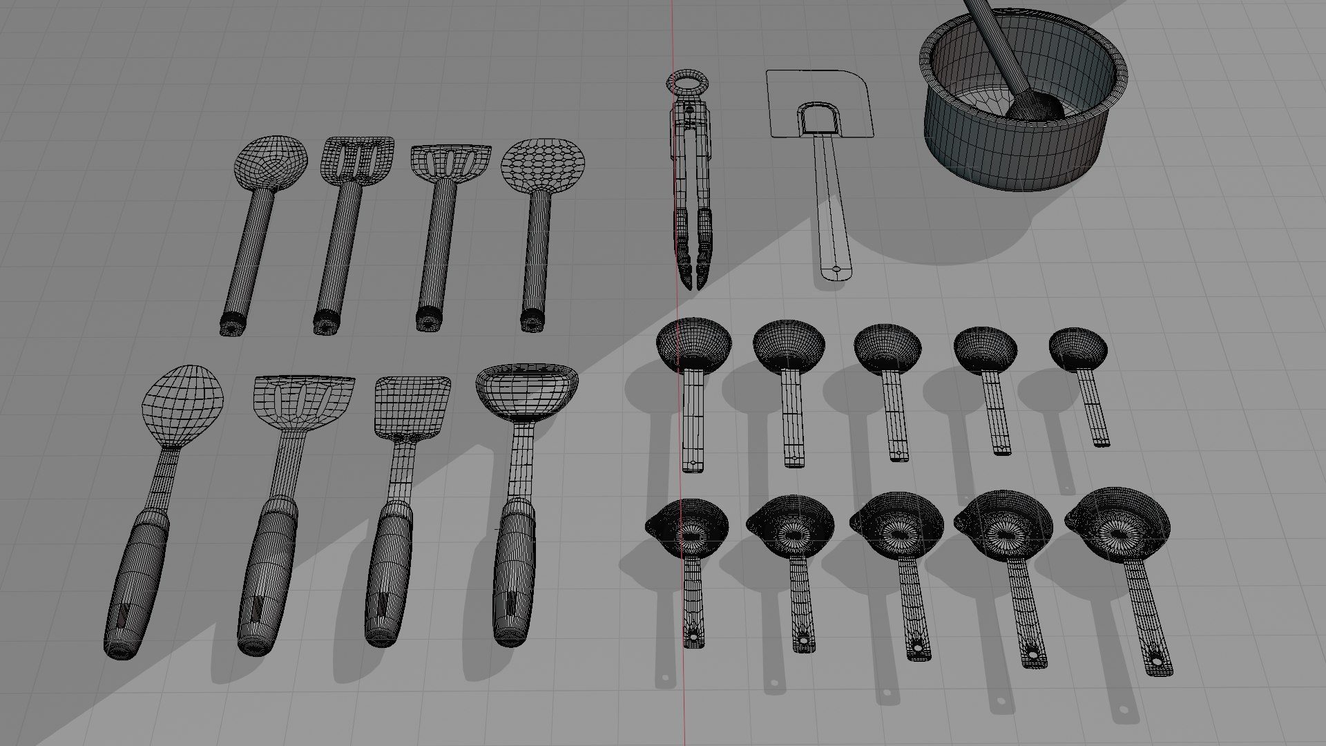 3D Kitchen Items Model - TurboSquid 2235880
