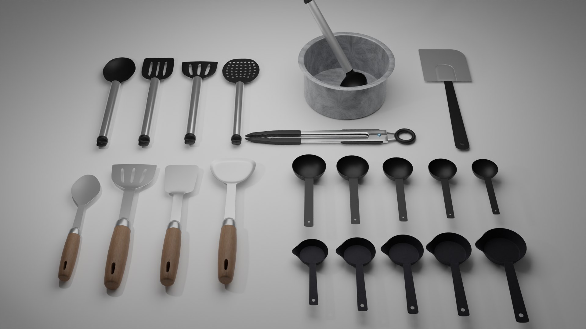 3D Kitchen Items Model - TurboSquid 2235880