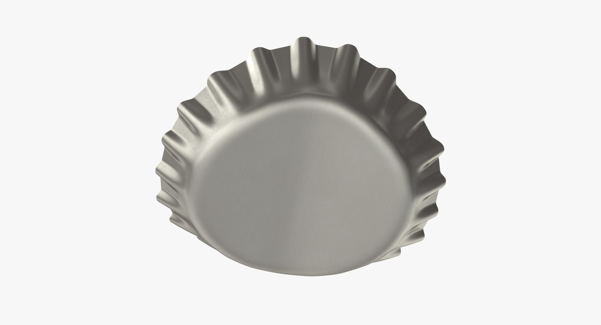 3d model bottle cap 3 poses