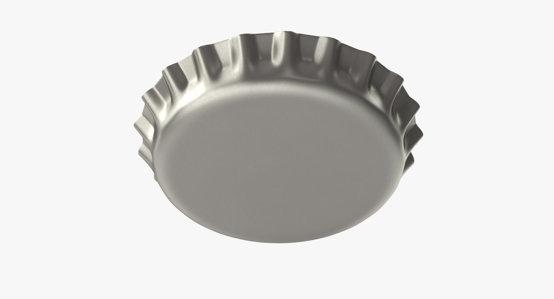 3d model bottle cap 3 poses