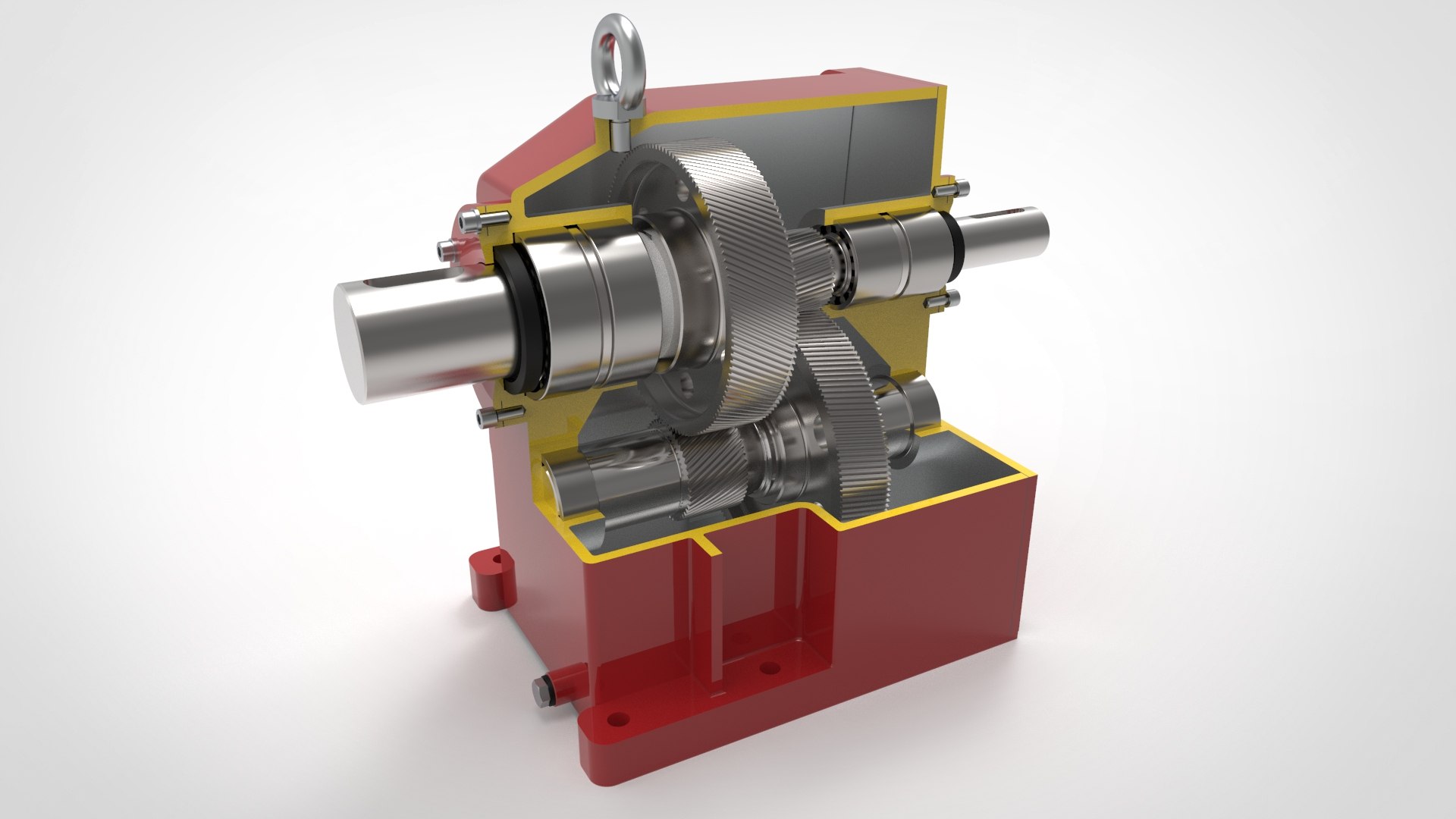 3D Planetary Gearbox - TurboSquid 1225173