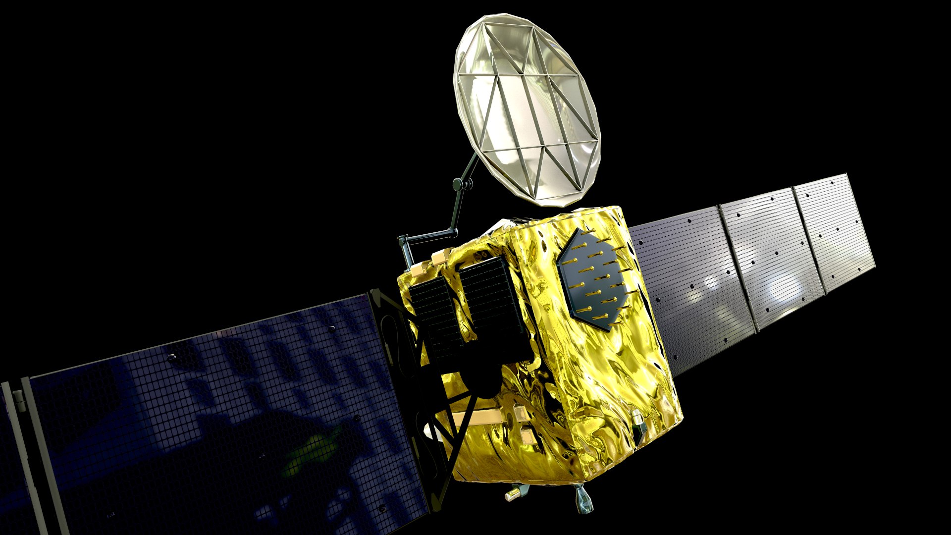 3D Beidou-3 Satellite Beidou Navigation - TurboSquid 1461975