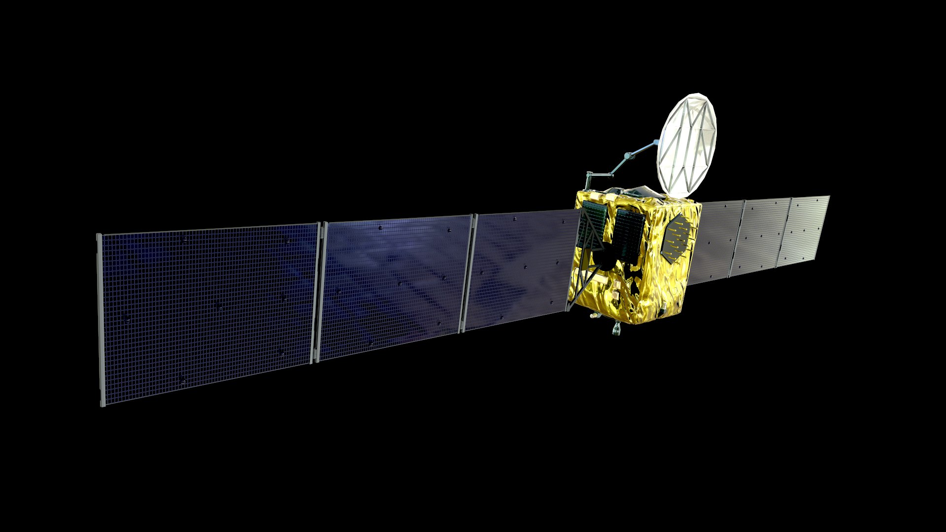 3D Beidou-3 Satellite Beidou Navigation - TurboSquid 1461975