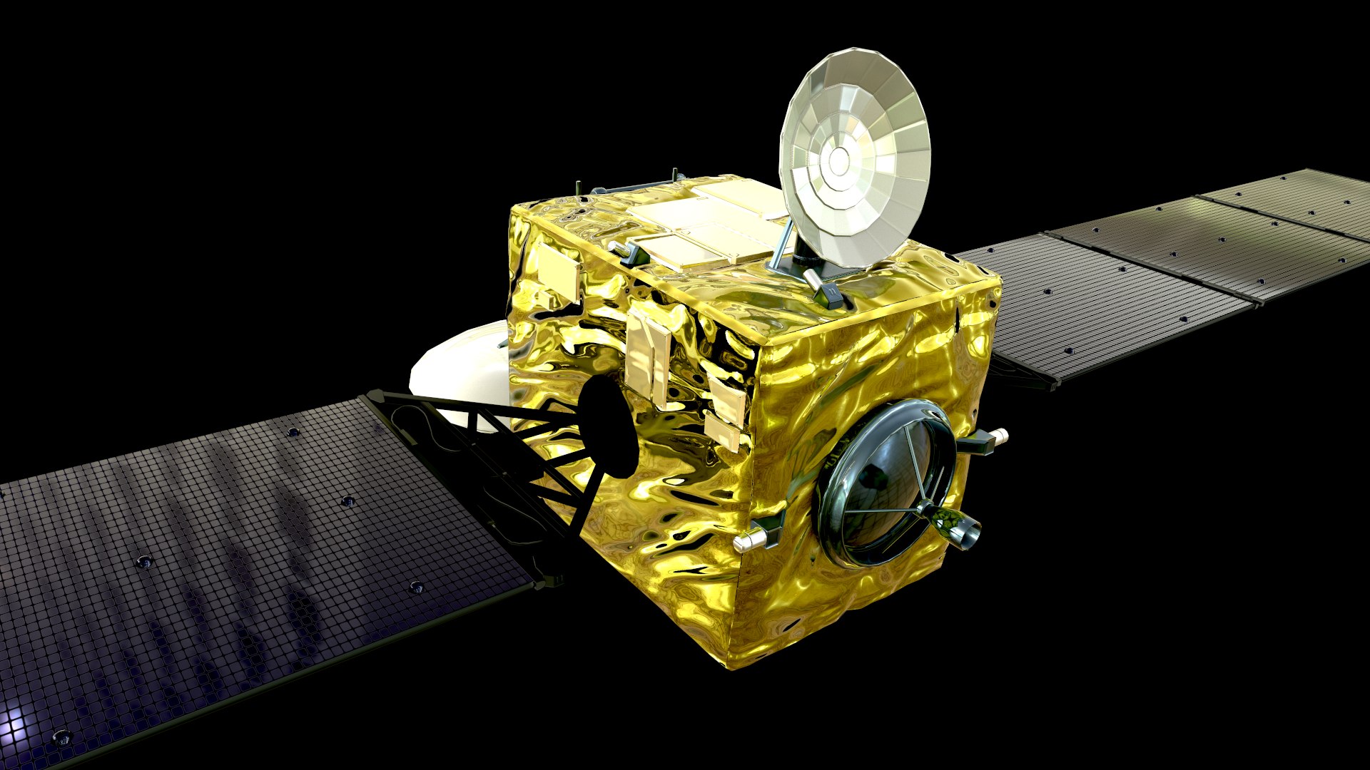 3D Beidou-3 Satellite Beidou Navigation - TurboSquid 1461975