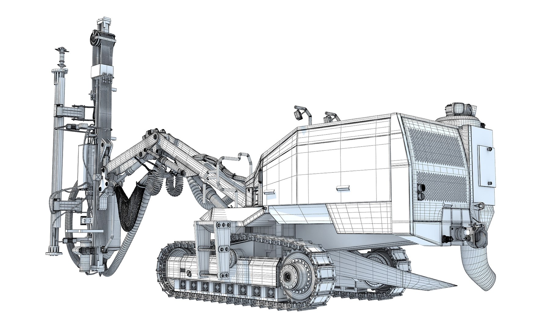3D model Surface Drilling Rig - TurboSquid 1815435