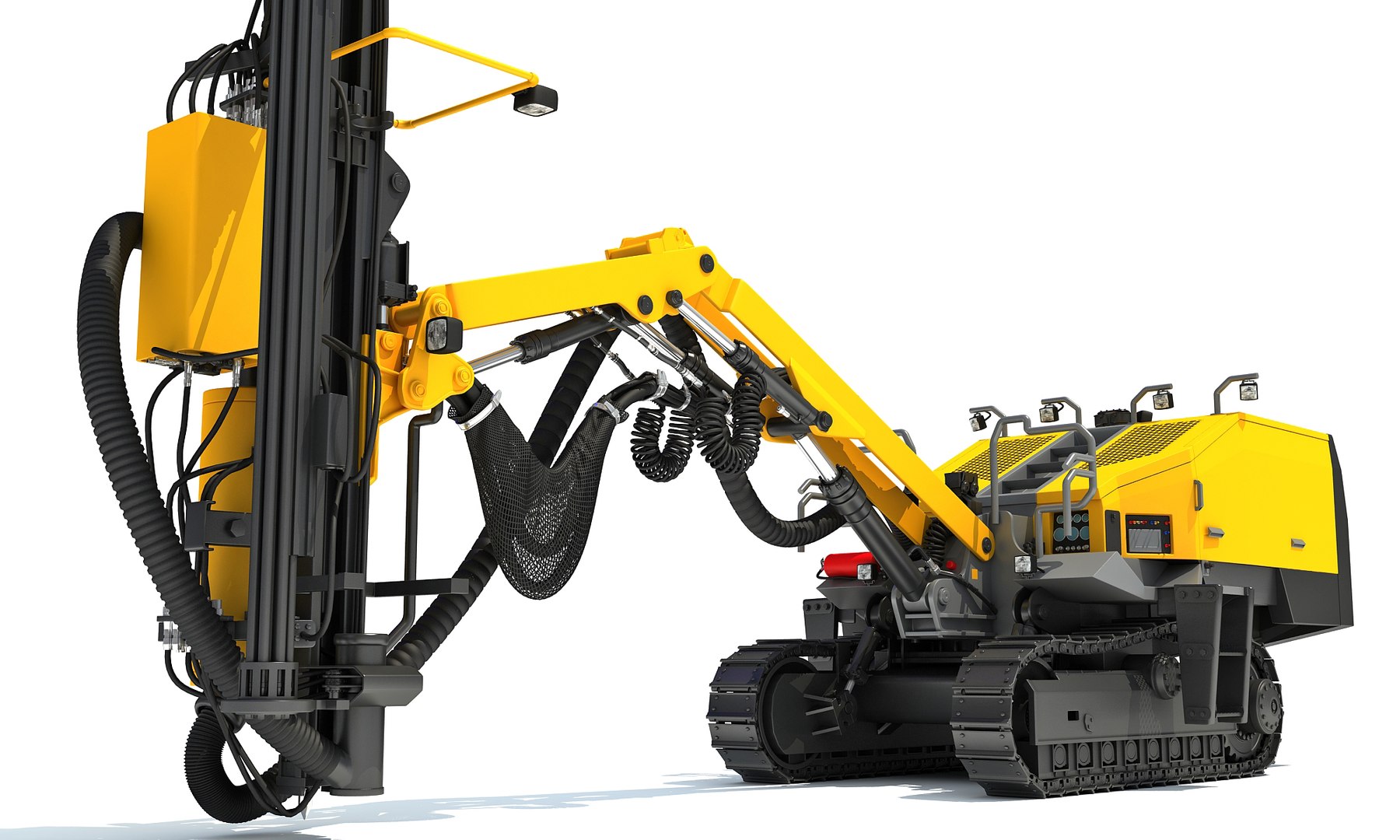 3D Model Surface Drilling Rig - TurboSquid 1815435