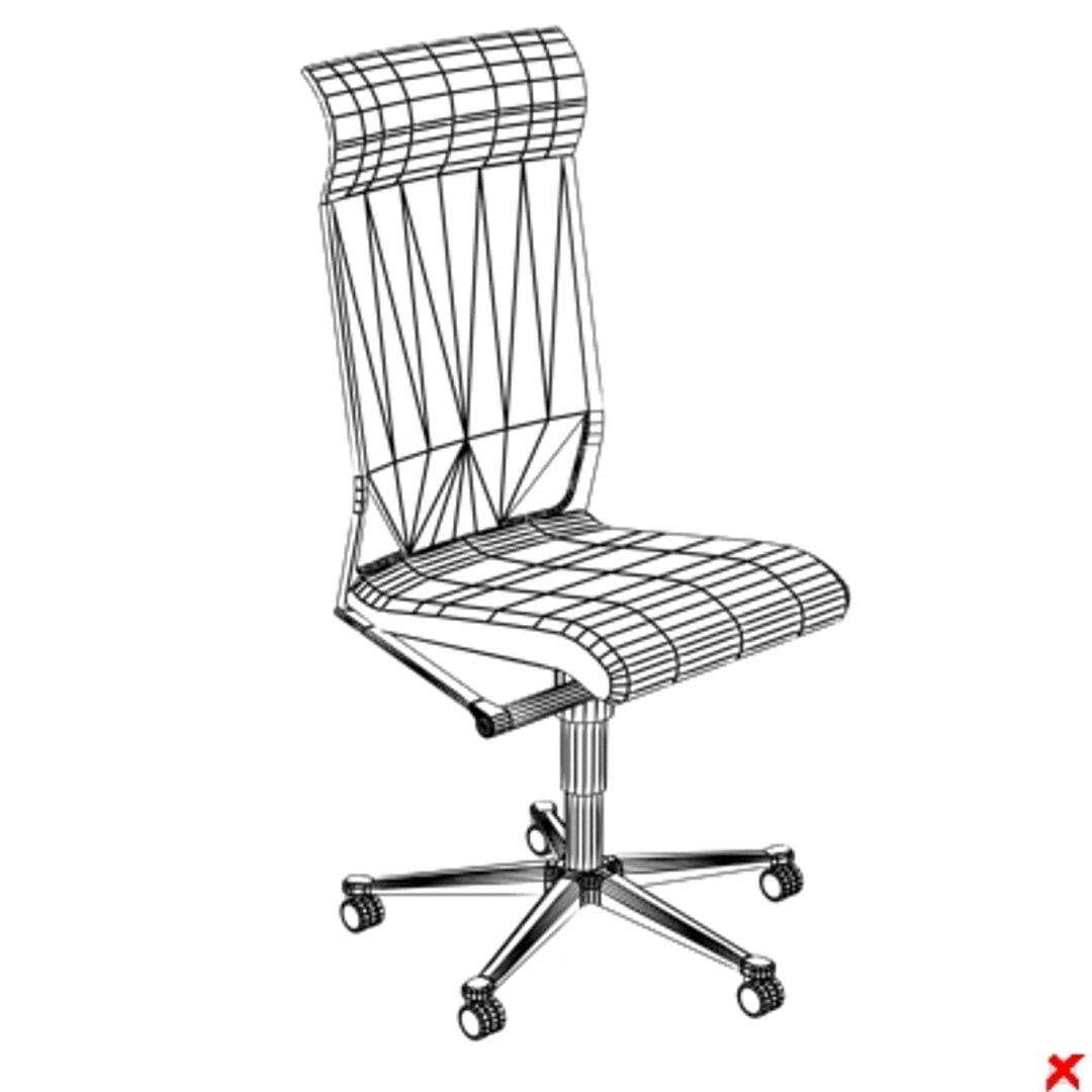 Chair Office Dxf Free
