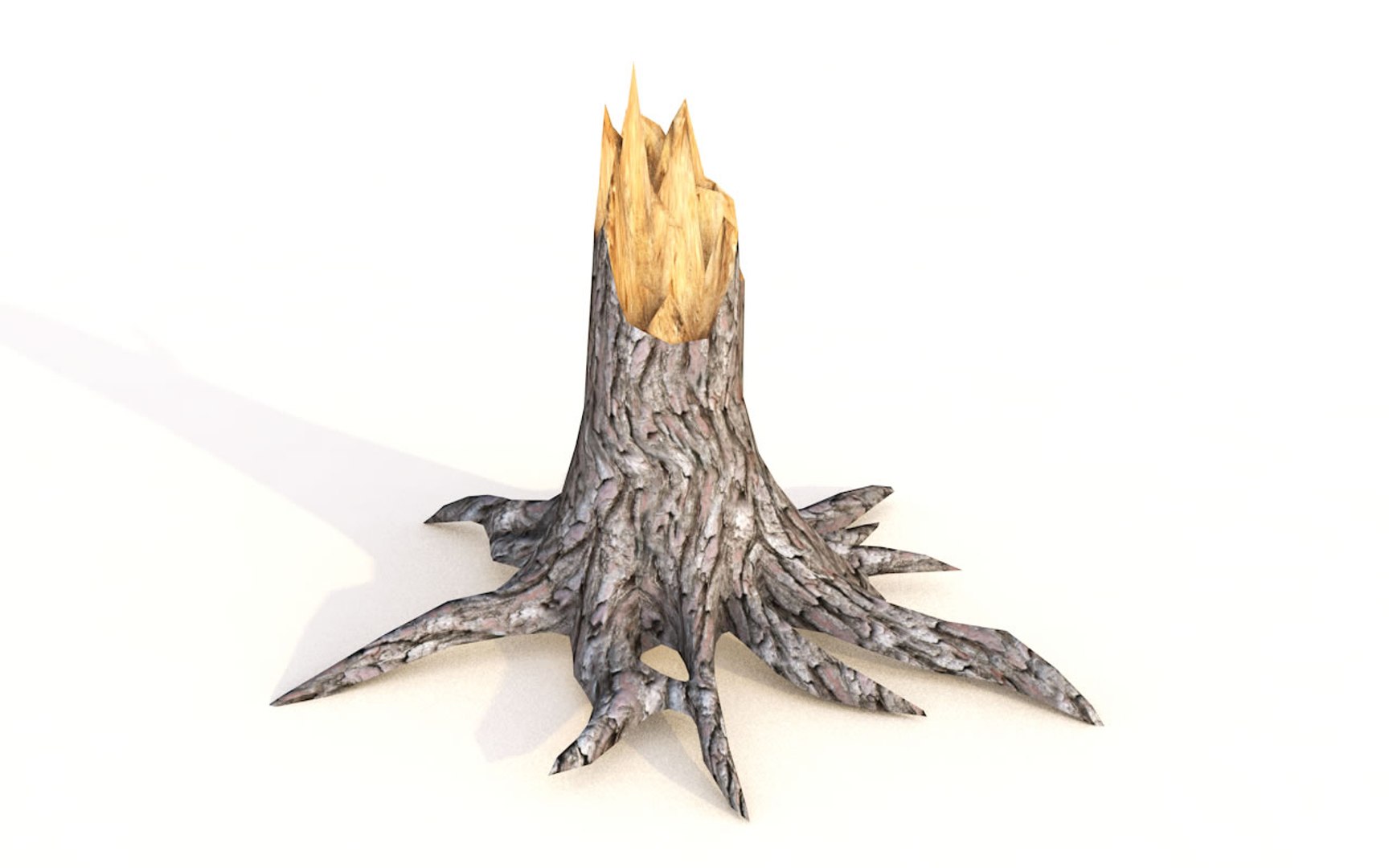 Broken Tree Branches Model - TurboSquid 1513261
