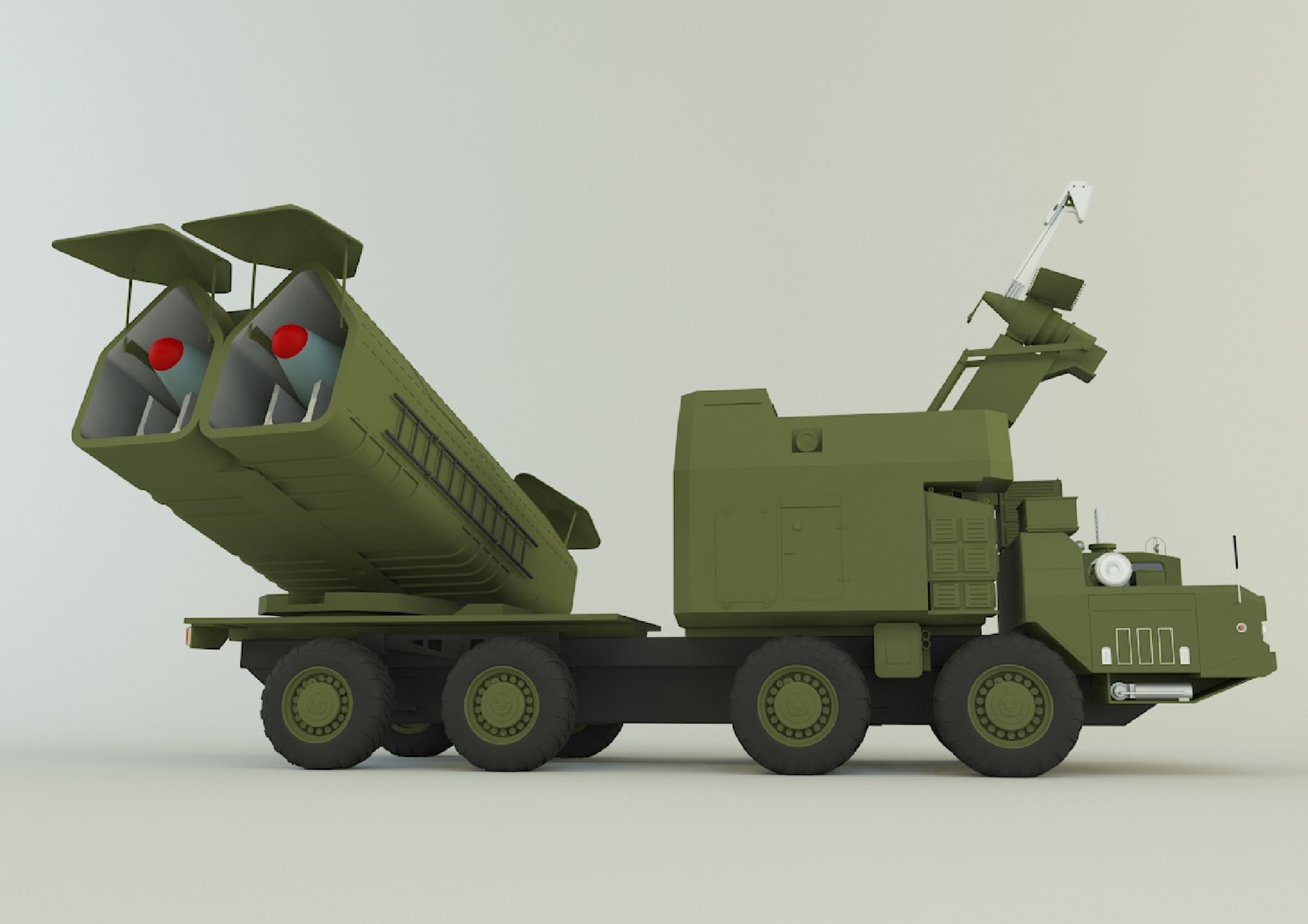 4K51 Rubezh Russian Defense 3D Model - TurboSquid 1863580