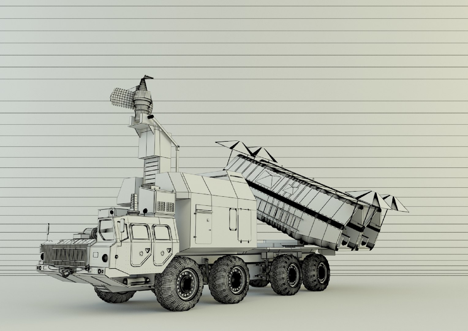 4K51 Rubezh Russian Defense 3D Model - TurboSquid 1863580