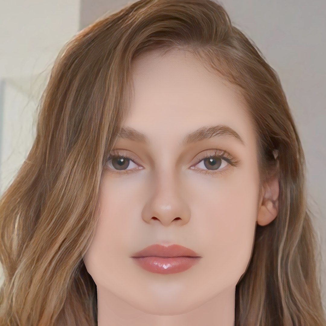 3D Model Hannah Dodd Head - No Hair - Low Poly Head For Game - TurboSquid 2373290