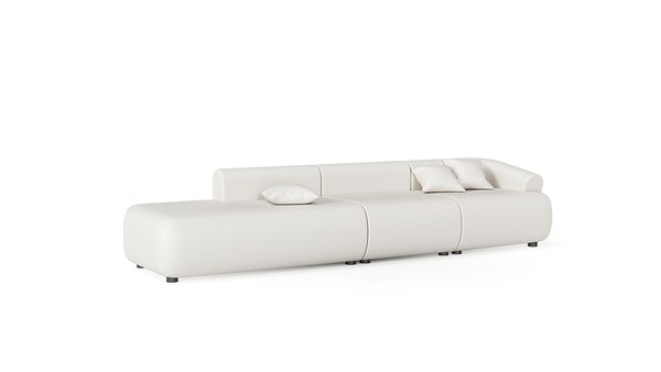 Sofia modular sofa 3D 모델 - TurboSquid 1941704