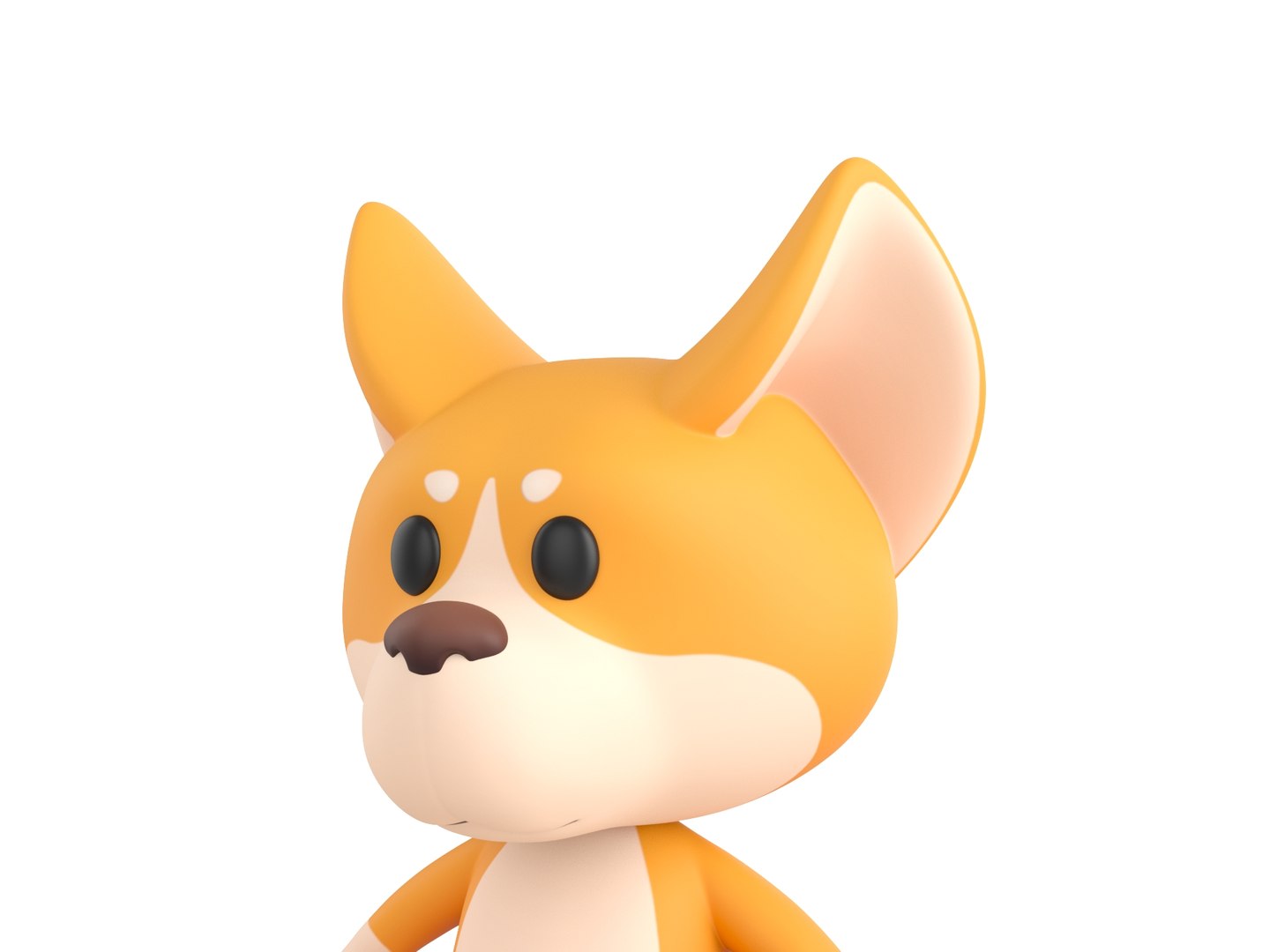 3D Character214 Corgi - TurboSquid 2024482