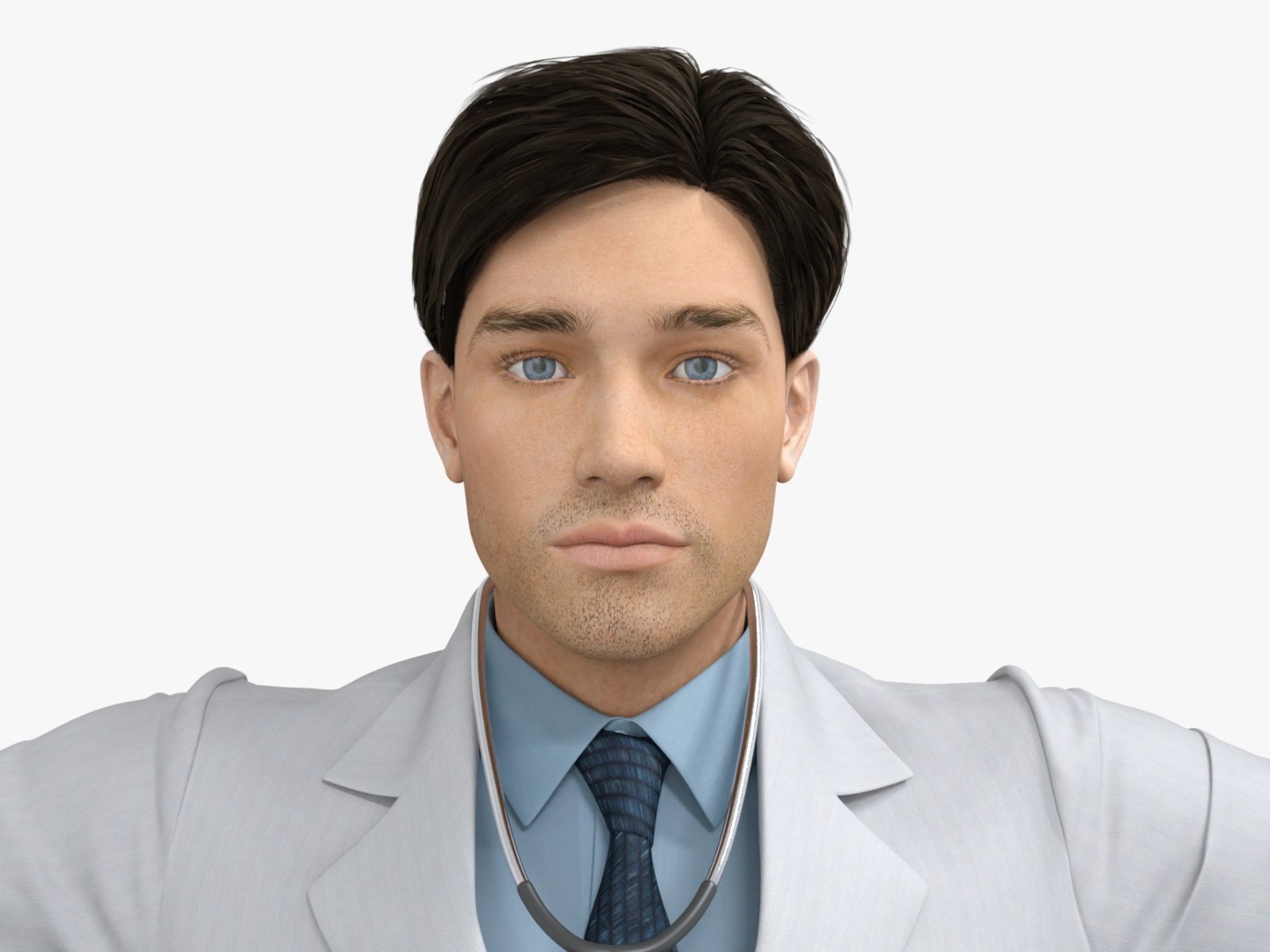 3D Model Doctor Rigged - TurboSquid 2511081