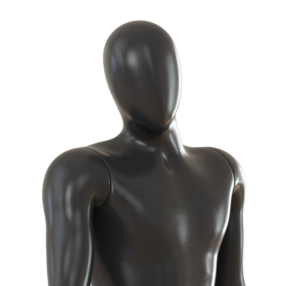 Faceless Male Mannequin 3D Model - TurboSquid 1580765
