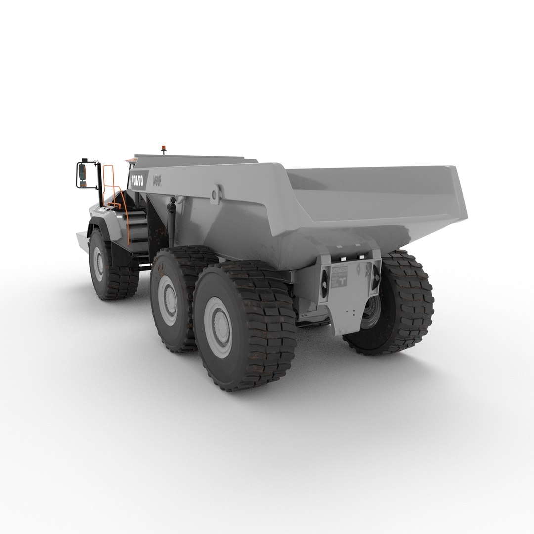 3D Grey Mining Dump Truck - TurboSquid 2036895
