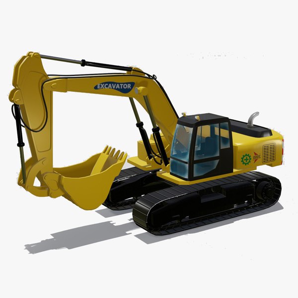 modelo 3d Excavator concept design - TurboSquid 2019623